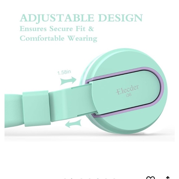 elecder | Headphones | Nwt Elecder I36 Kids Headphones Children Girls ...